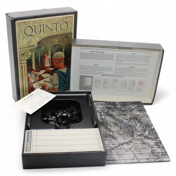3M | Games | Quinto Board Game 3m 964 Edition Strategy Numbers | Poshmark